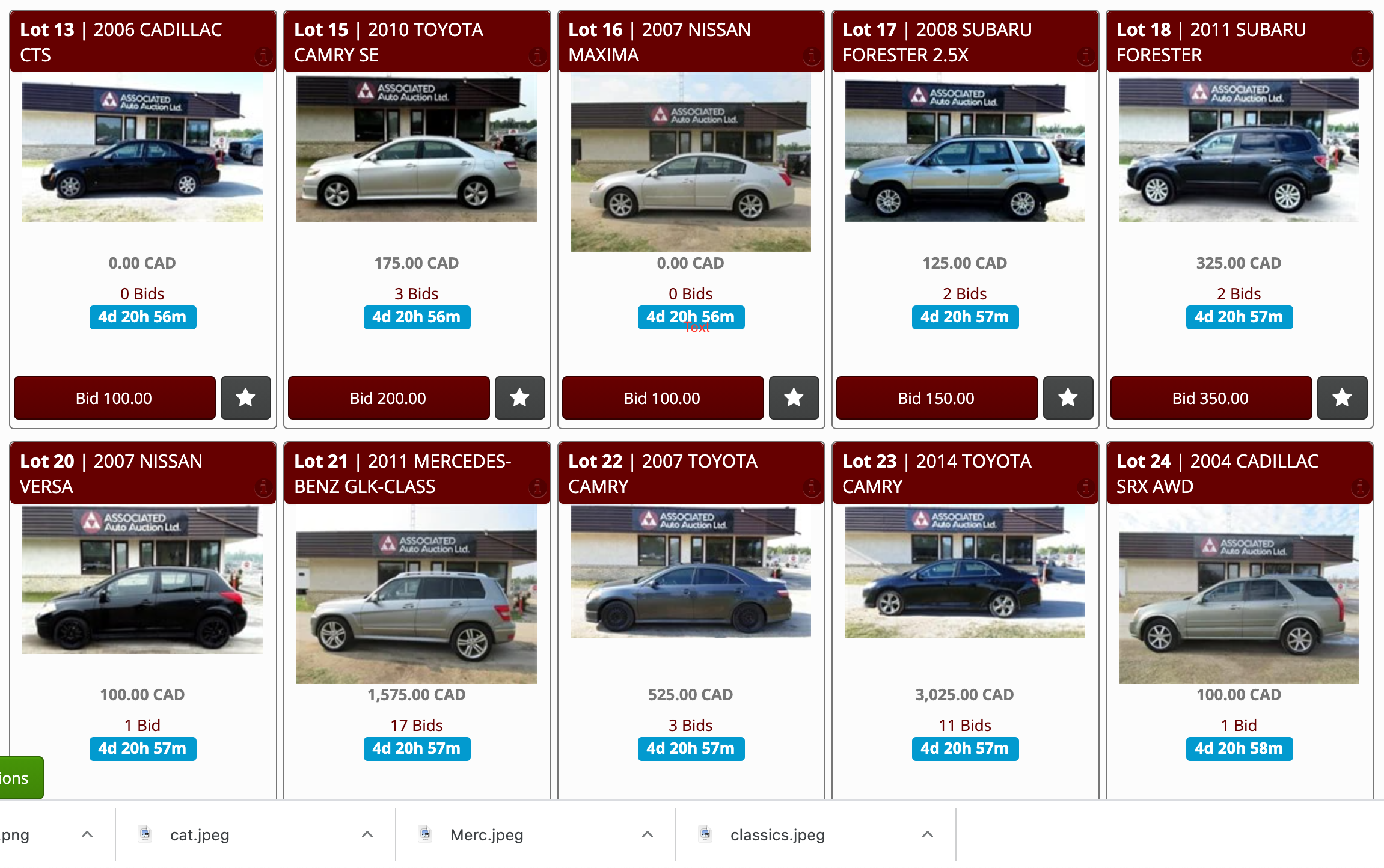 Online Auto Auction July 28th,2021 - Associated Auto Auction