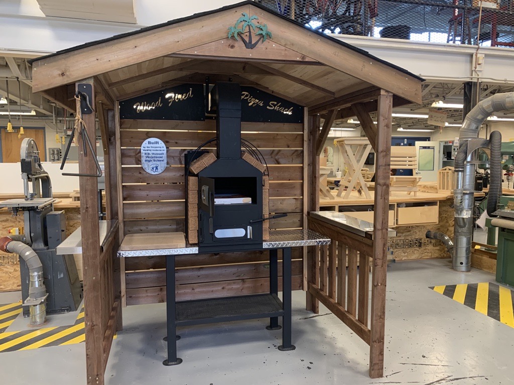 One of Kind - Custom Made Pizza Oven with Shack - Associated Auto Auction